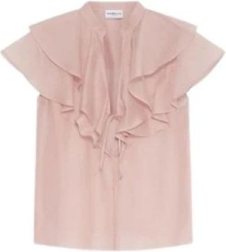 Marella Femme, Blouses et Chemises, Rose, Taille: 40 FR Mlsfaraone-Top