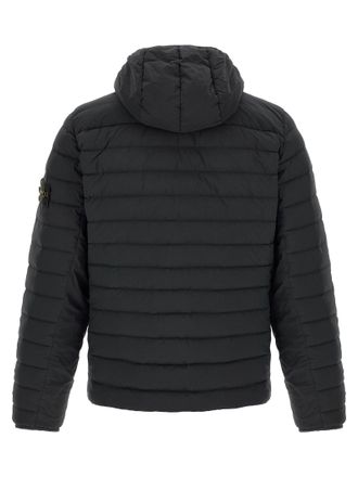 Stone Island Quilted Technical Down Jacket - Black