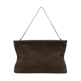 Mars&egrave;ll Diessepi Geflochtene Pochette Tasche - - Bags - Damen - Braun - ONE SIZE