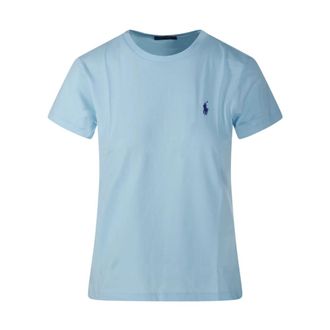 Ralph Lauren Big Pony Jersey T-Shirt - - Tops - Damen - Blau - L