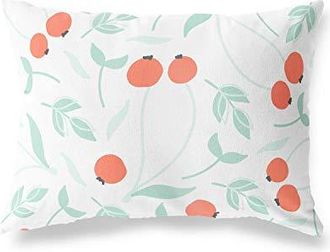 Bonamaison Le Jardin du Lin Kissen Zierkissenbezug Zufälliges Muster Kissenbezug, Weich Bequem, Für Zuhause Autos Büro Sofa Wohnzimmer Couch Schlafzimmer Dekor, 