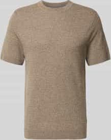 Jack & Jones Strickshirt mit Rundhalsausschnitt Modell RILEY
