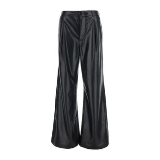 Andamane Sasha Boyfriend Hose - - Trousers - Damen - Schwarzk - M
