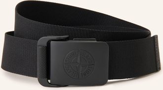 Stone Island G&uuml;rtel schwarz