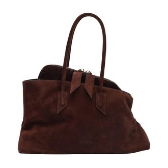 The Attico Femme, Sacs, Brun, Taille: ONE Size La Passeggiata Medium Top Handle Bag