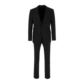 Tom Ford Homme, Costumes, Bleu, Taille: M Costume &agrave; un bouton