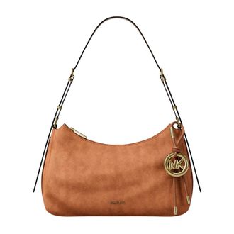 Michael Kors Femme, Sacs, Brun, Taille: ONE Size Sac bandouli&egrave;re Nolita moyen en cuir grain&eacute;
