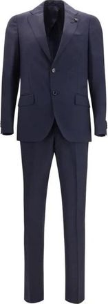 Lardini Zweiteiliger Anzug mit Jacke und Hose - - Suits - Herren - Blau - S