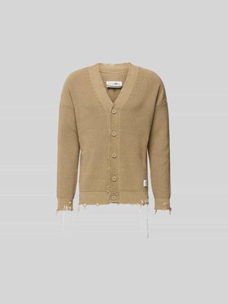Maison Margiela Regular Fit Cardigan im Used-Look