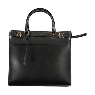 Guess Femme, Sacs, Noir, Taille: ONE Size Sac &agrave; main &agrave; bandouli&egrave;re ajustable avec multiples poches