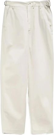 Christophe Lemaire Homme, Pantalons, Beige, Taille: M Pantalon de travail fusel&eacute;