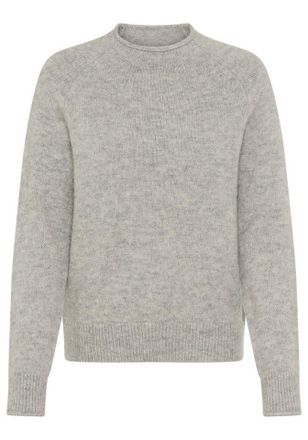 HUGO BOSS Strickpullover Fesperanasy Premium Damenmode Stehkragen mit Rollkante