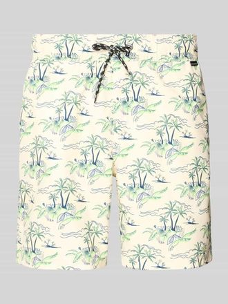 Blend Badehose mit Label-Detail Modell BHRANDALE