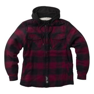 West Coast Choppers Hell Bent Flannel Hoodie Jacket 3XL