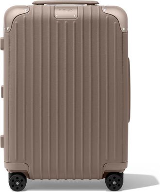Rimowa Distinct Cabin Kabinenkoffer in Taupe - Leder - 55x40x23