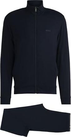 BOSS Hommes Bamboo Long Set Survêtement Relaxed en tissu stretch à logos