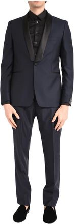 Tagliatore Homme, Costumes, Bleu, Taille: L Single Breasted Suits