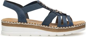 Rieker Sandalen Rieker V1206-14 Dunkelblau