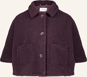 Cartoon Cartoon Teddyfell-Jacke lila