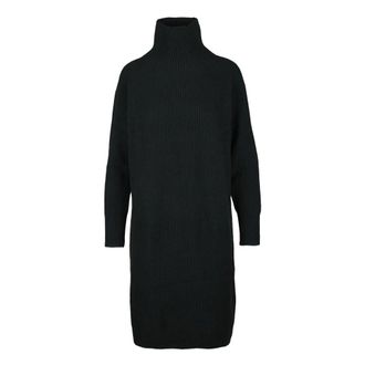 Max Mara Femme, Robes, Noir, Taille: 42 FR Élégante Robe Longue en Tricot