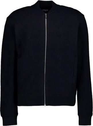 Strellson Herren Pullover blau Schurwolle unifarben
