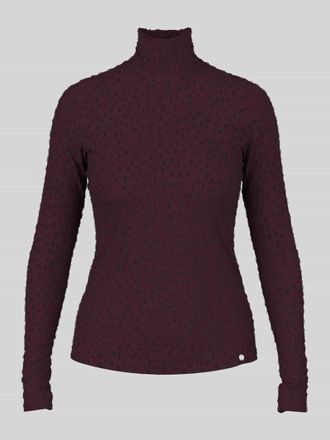 Marc Cain Langarmshirt mit Mock Neck