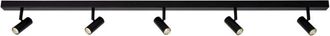 Nordlux Spoterie omari 5-Spot M&eacute;tal Noir, H.7.5 - IP20 - led Module / Int&eacute;rieur