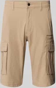 s.Oliver Black Label Relaxed Fit Cargo-Bermudas aus Baumwoll-Elasthan-Mix