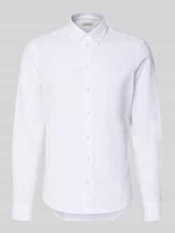 Casual Friday Slim Fit Freizeithemd mit Button-Down-Kragen Modell Anton