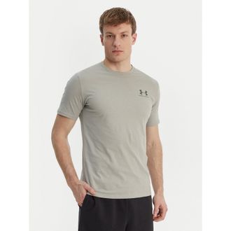 Under Armour T-Shirt Left Chest Logo SS 1326799 Orange Loose Fit
