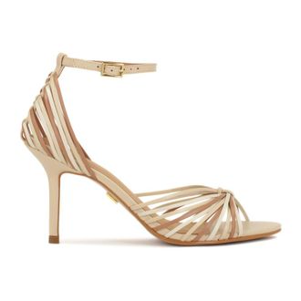 Kazar Beige und braune Absatzsandalen - - Shoes - Damen - Beige - 38 EU