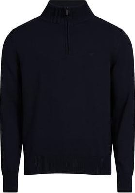 Emporio Armani Pull zipp&eacute; en coton