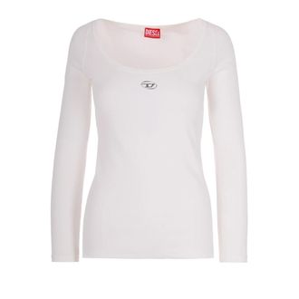 Diesel Long Sleeve Tops - - Tops - Damen - Wei&szlig; - L