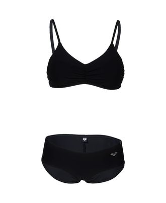 Arena Damen Ida Two Piece Swimsuit, Black, 42 EU