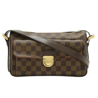 Louis Vuitton Sac bandouli&egrave;re Damier en toile Pre-owned - Femme - Pre-owned - Brun - Taille: ONE Size