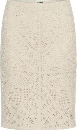 Soaked In Luxury Femme, Jupes, Gris, Taille: 42 FR Pencil Skirts