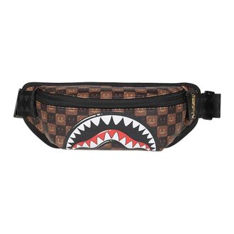 Sprayground Sharks in Paris WTF Bubble Crossbody Bag - - Bags - Herren - Braun - ONE SIZE