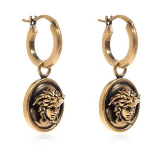 Versace unisex, Accessoires, Jaune, Taille: ONE Size Boucles doreilles T&ecirc;te de M&eacute;duse