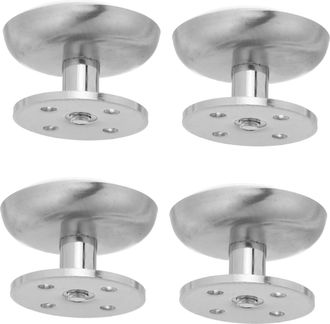 DOITOOL 4satz Verstellbare Metallf&uuml;&szlig;e Bettgestellbeine Und Sofabeine H&ouml;henverstellbar Ersatz F&uuml;r M&ouml;belst&uuml;tzen Und Schrankf&uuml;&szlig;e