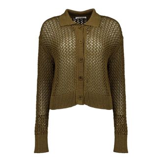 Max Mara Damen, Strickwaren, Gr&uuml;n, MGr&ouml;&szlig;e
