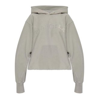 Maison Margiela Logo Sweatshirt - - Sweatshirts & Hoodies - Damen - Grau - XS