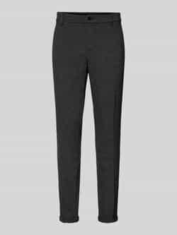 Tom Tailor Denim Slim Fit Chino aus Jersey mit fixierten, gekrempelten Beinabschlüssen