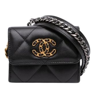 Chanel Pre-owned Quilted Mini Flap Crossbody - - Pre-owned - Damen - Schwarzk - ONE SIZE