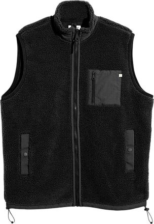 Farah Grant Weste f&uuml;r Herren, Fleece (Schwarz)