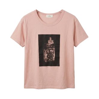 Second/Layer Vintage Ciggy Pocket Tee - - Tops - Herren - Rosa - XL