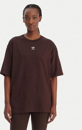 adidas T-Shirt Essentials Boyfriend KD1371 Braun Oversize