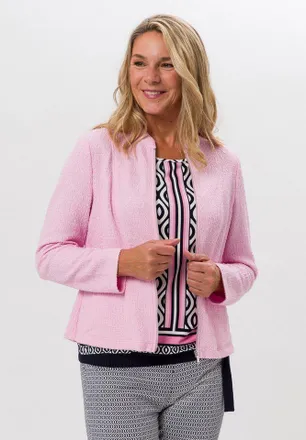 Frank Walder Kurzjacke aus Jersey mit Zip