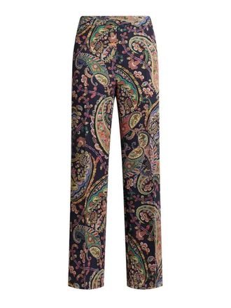 Etro Pantalons D&eacute;contract&eacute;s - Bleu