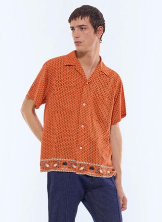 Fursac Chemise &agrave; motif proven&ccedil;al en viscose - Taille XL - Homme