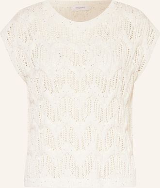Darling Harbour Darling Harbour Stricktop Mit Pailletten weiss